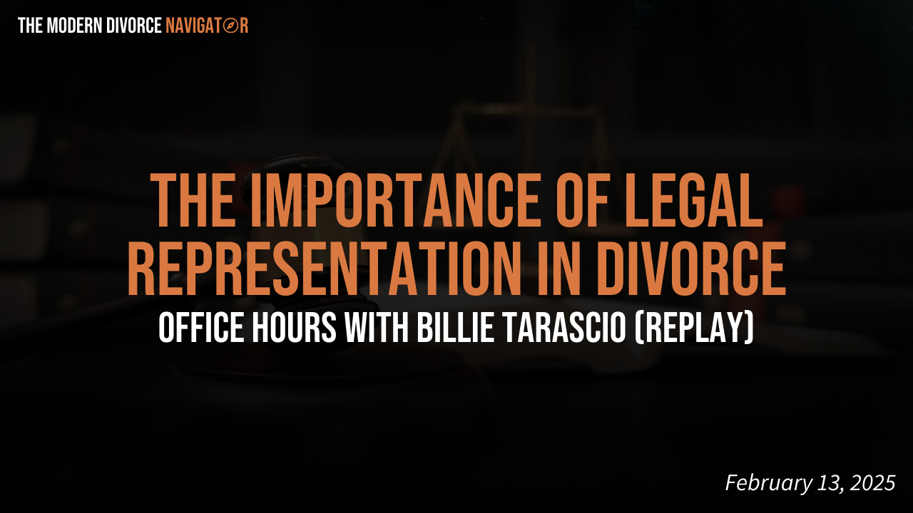 The Importance of Legal Representation in Divorce - Modern Divorce ...